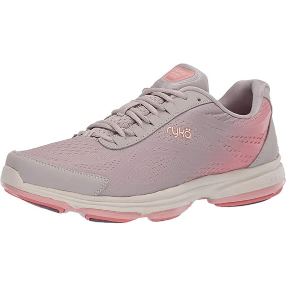 Ryka Womens Devotion Plus 2 Walking Shoe - Silver Cloud - 10 - Walmart.com