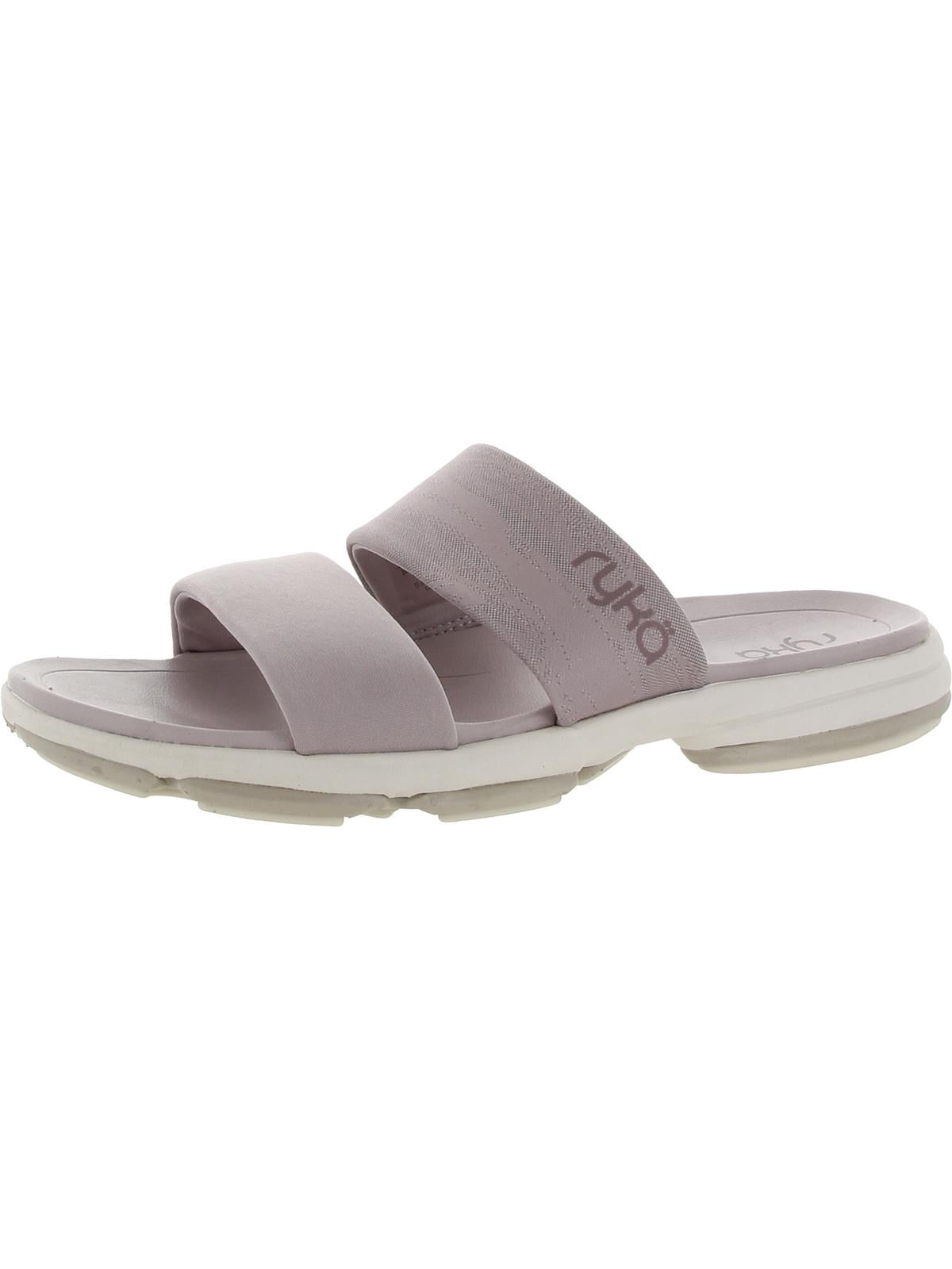 Ryka Women's Diva Slide Sandals Purple Chalk 8.5W - Walmart.com