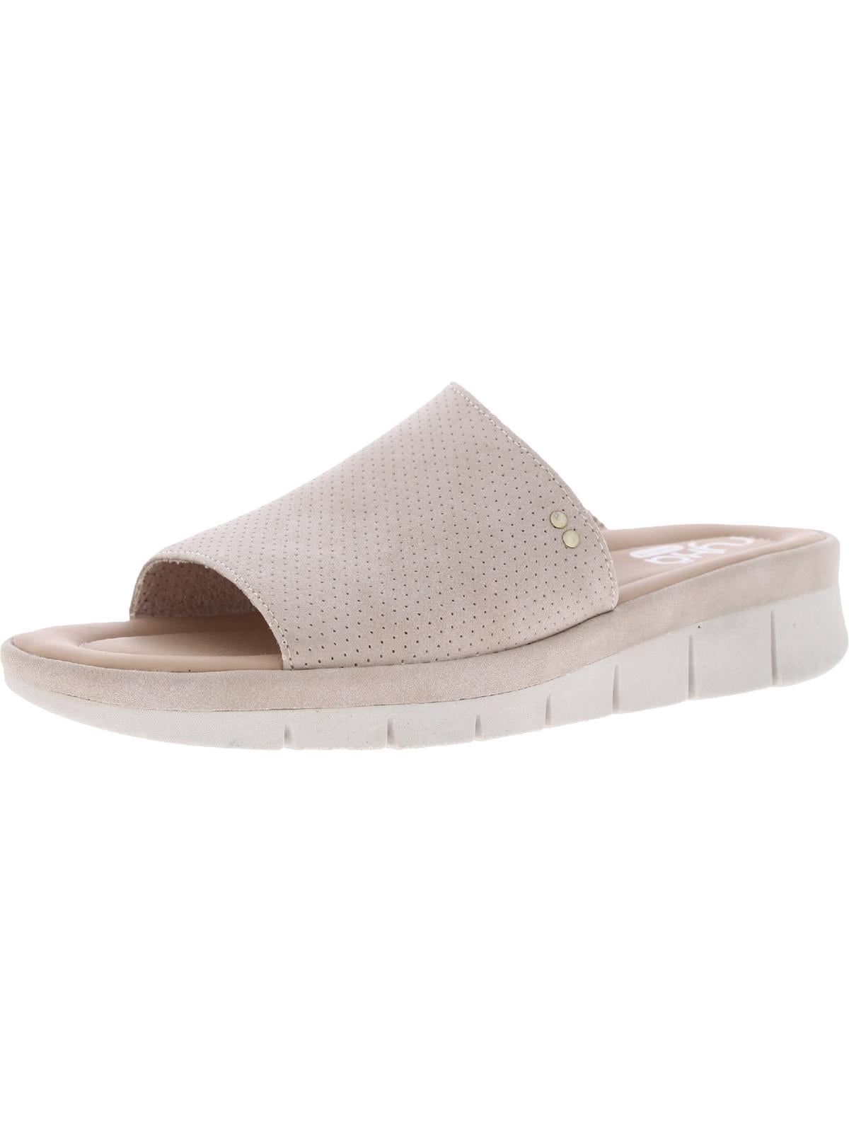 Ryka Womens Ellie Open Toe Slip On Wedge Sandals - Walmart.com