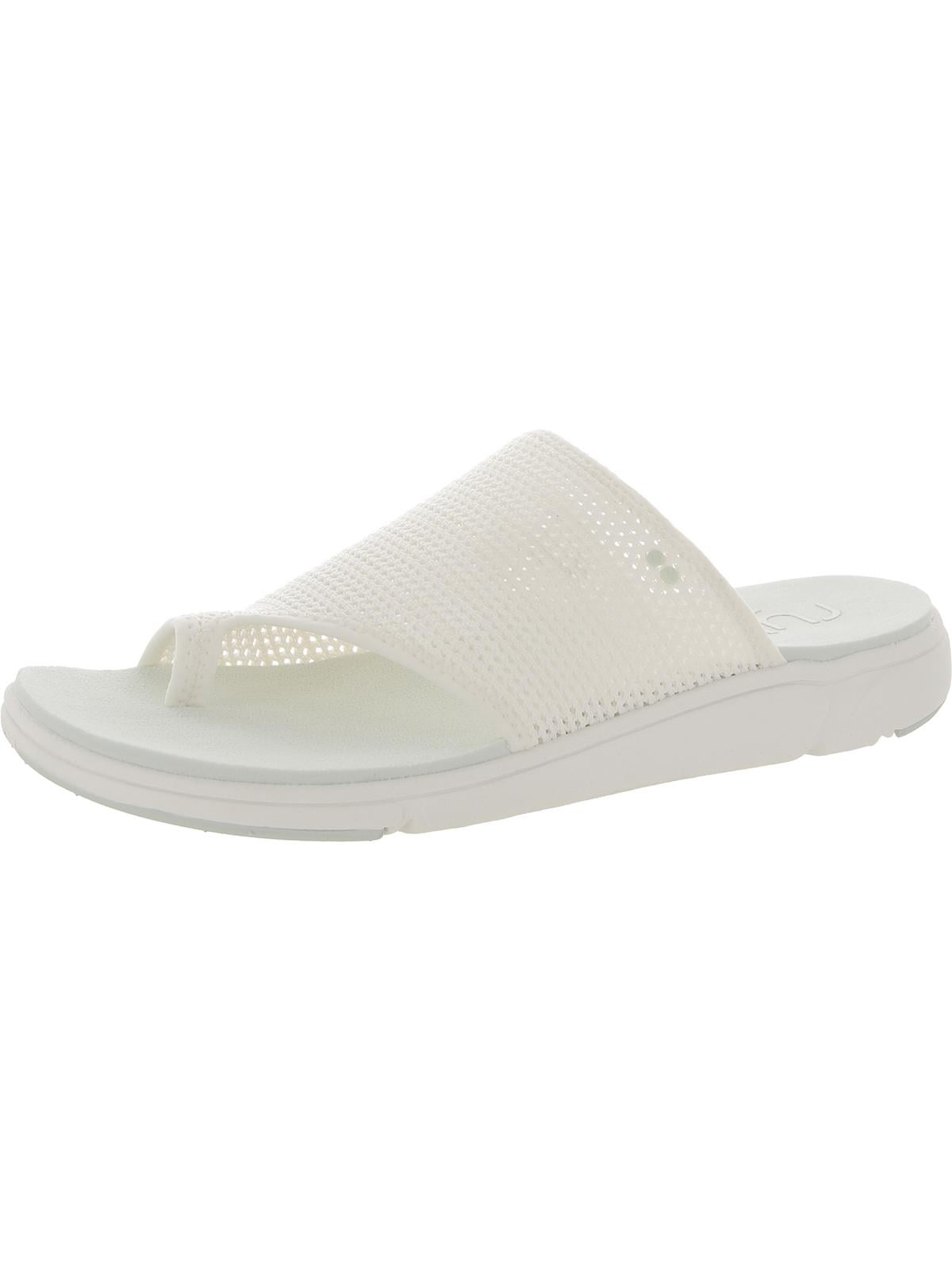 Ryka Womens Margo Slide Knit Comfort Insole Slide Sandals - Walmart.com