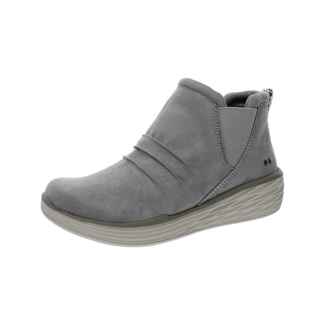 Ryka Womens Niah Faux Suede Pull On Ankle Boots - Walmart.com