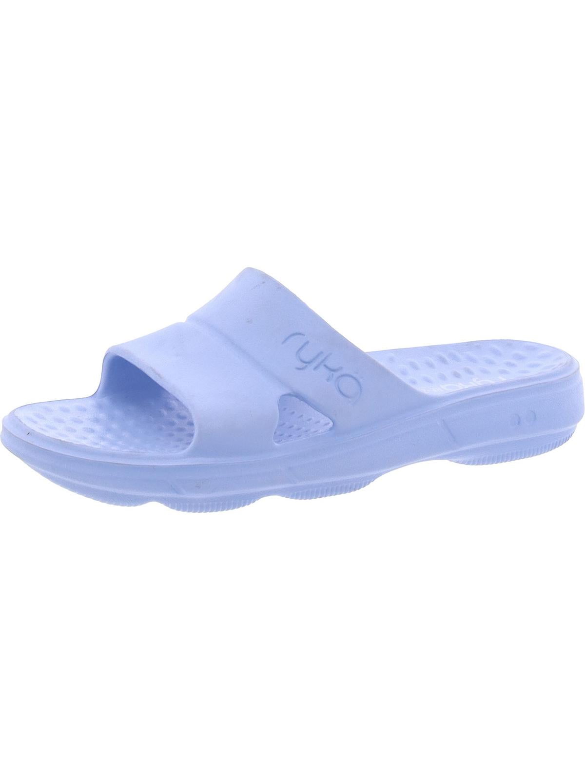 Ryka Womens Restore Slip On Flat Pool Slides - Walmart.com