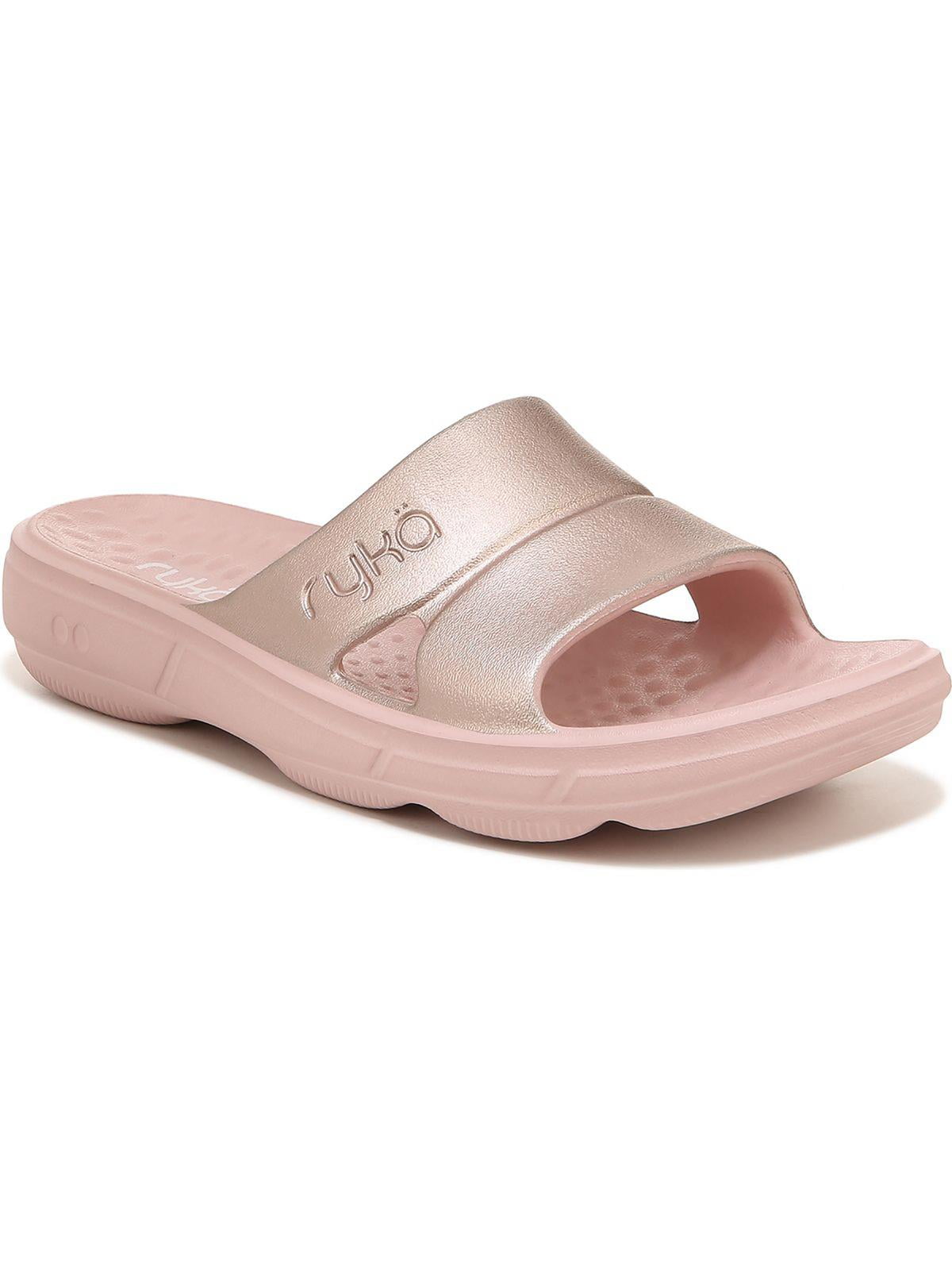 Ryka Womens Restore Slip On Flat Pool Slides - Walmart.com