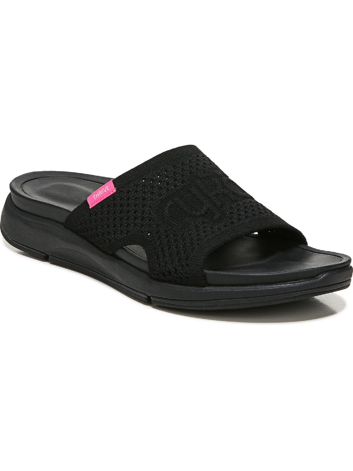 Ryka Womens Thrive Slide Open Toe Slip On Slide Sandals - Walmart.com