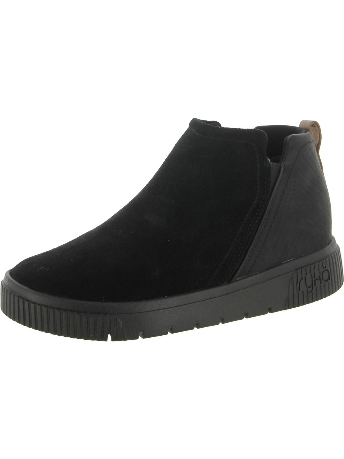 Ryka Womens Vera 2 Leather Round Toe Booties - Walmart.com