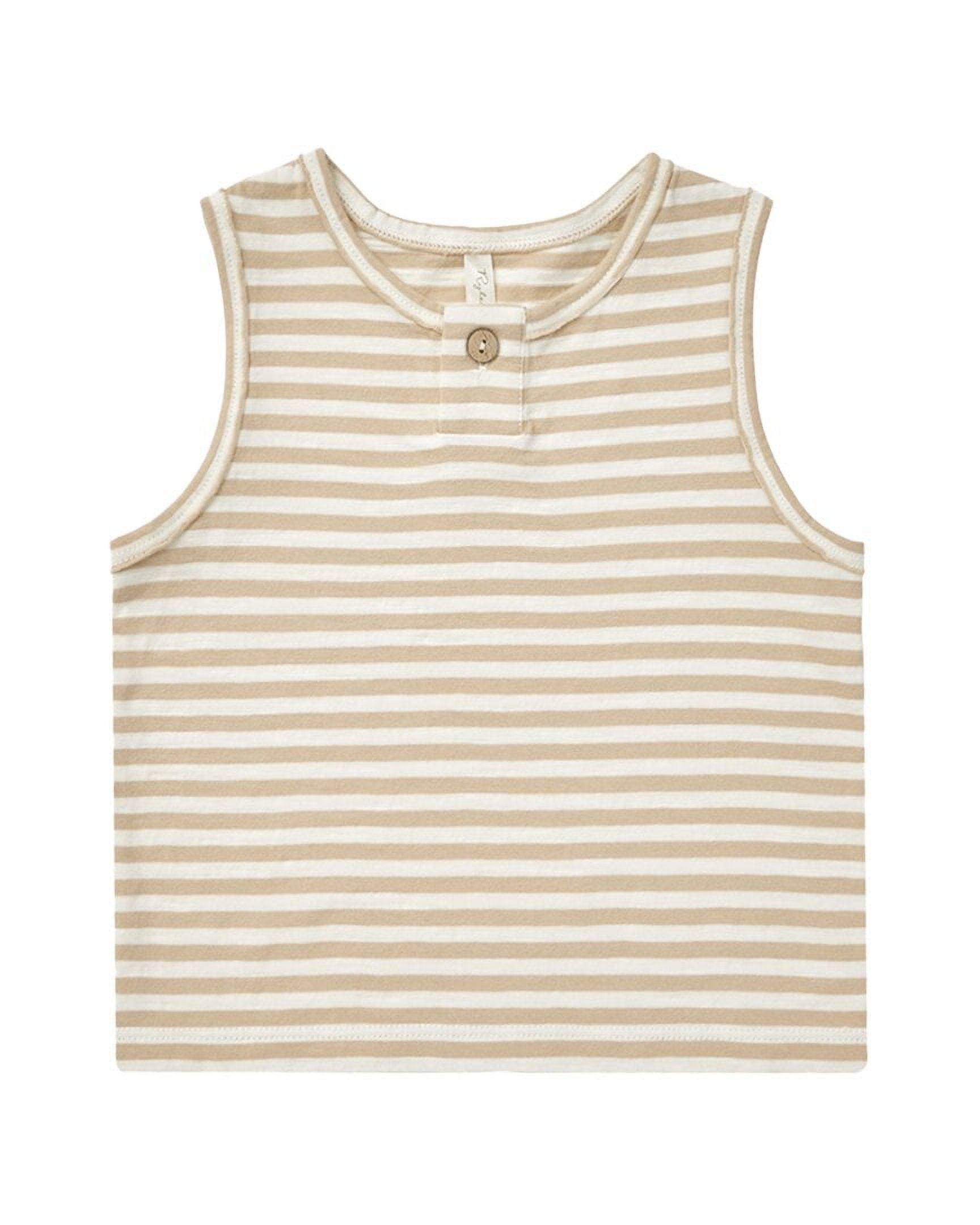 Rylee & Cru girls Rylee + Cru Collective Jersey Button Tank, 3-6M ...
