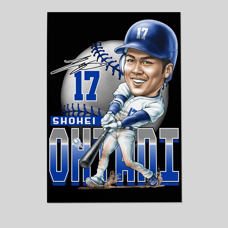 Ryno Sports Shohei Ohtani Los Angeles Baseball MLB Players Matte Prints ...