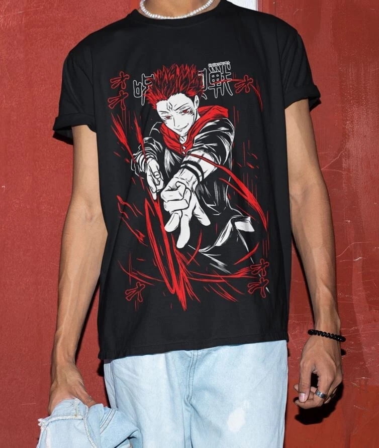 Ryo.men Suku.na T-Shirt Jujut.su Kai.sen Horror Gift Shirt - Walmart.com