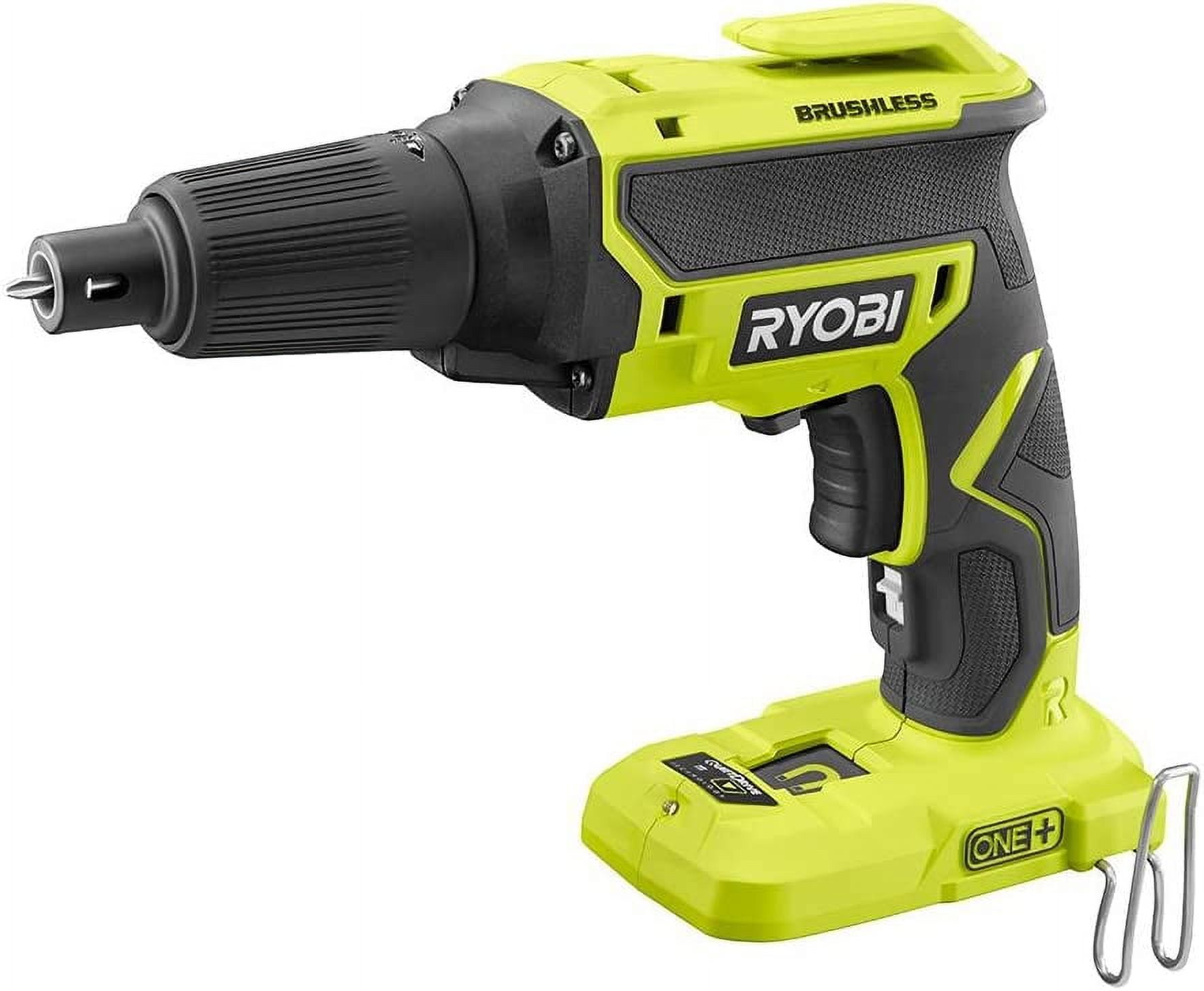 Ryobi 18-Volt ONE+ Brushless Drywall Screw Gun (Tool Only) - Walmart.com