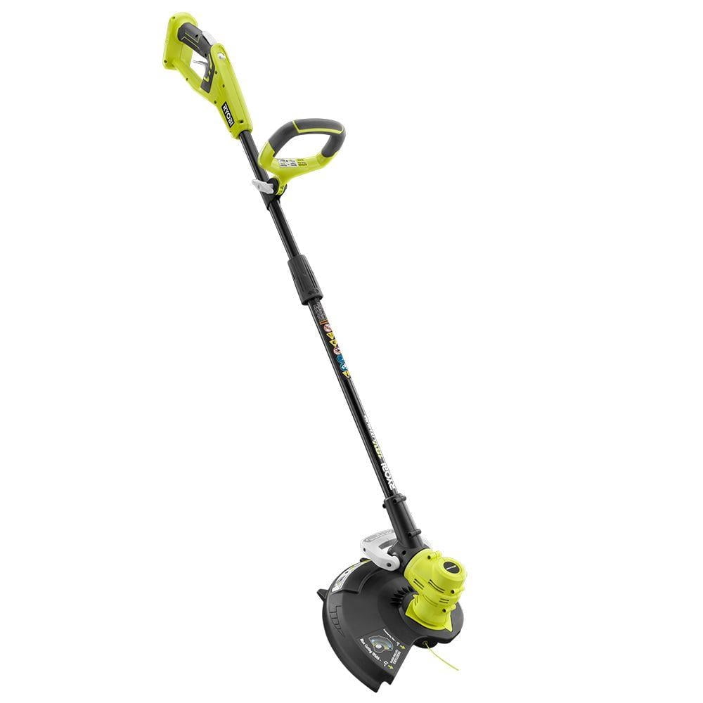 RYOBI 18-Volt ONE+ Cordless Electric String Trimmer/Edger, Battery ...