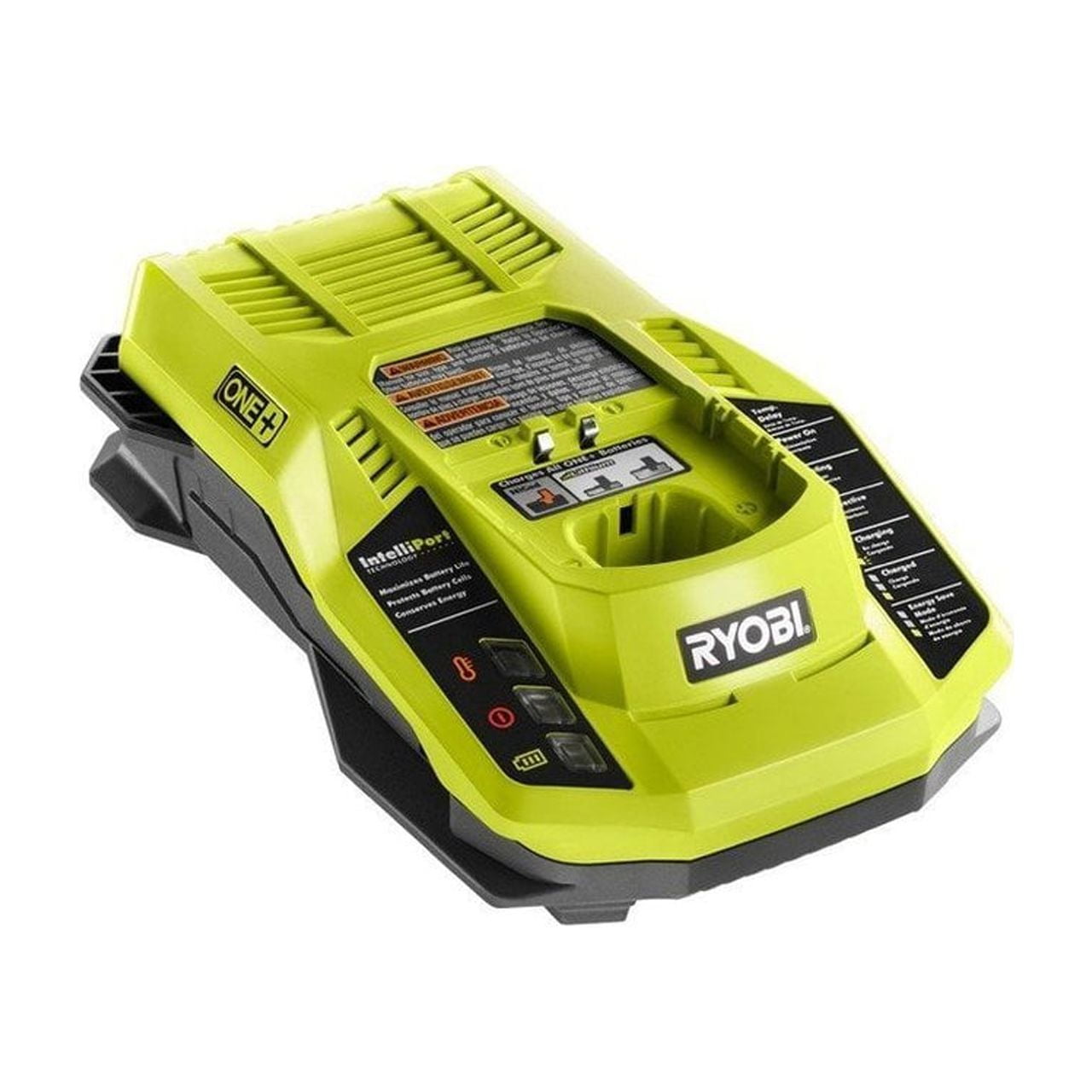 Ryobi 18V Rechargeable P117 Dual-Chemistry Lithium Ion Battery Charger ...