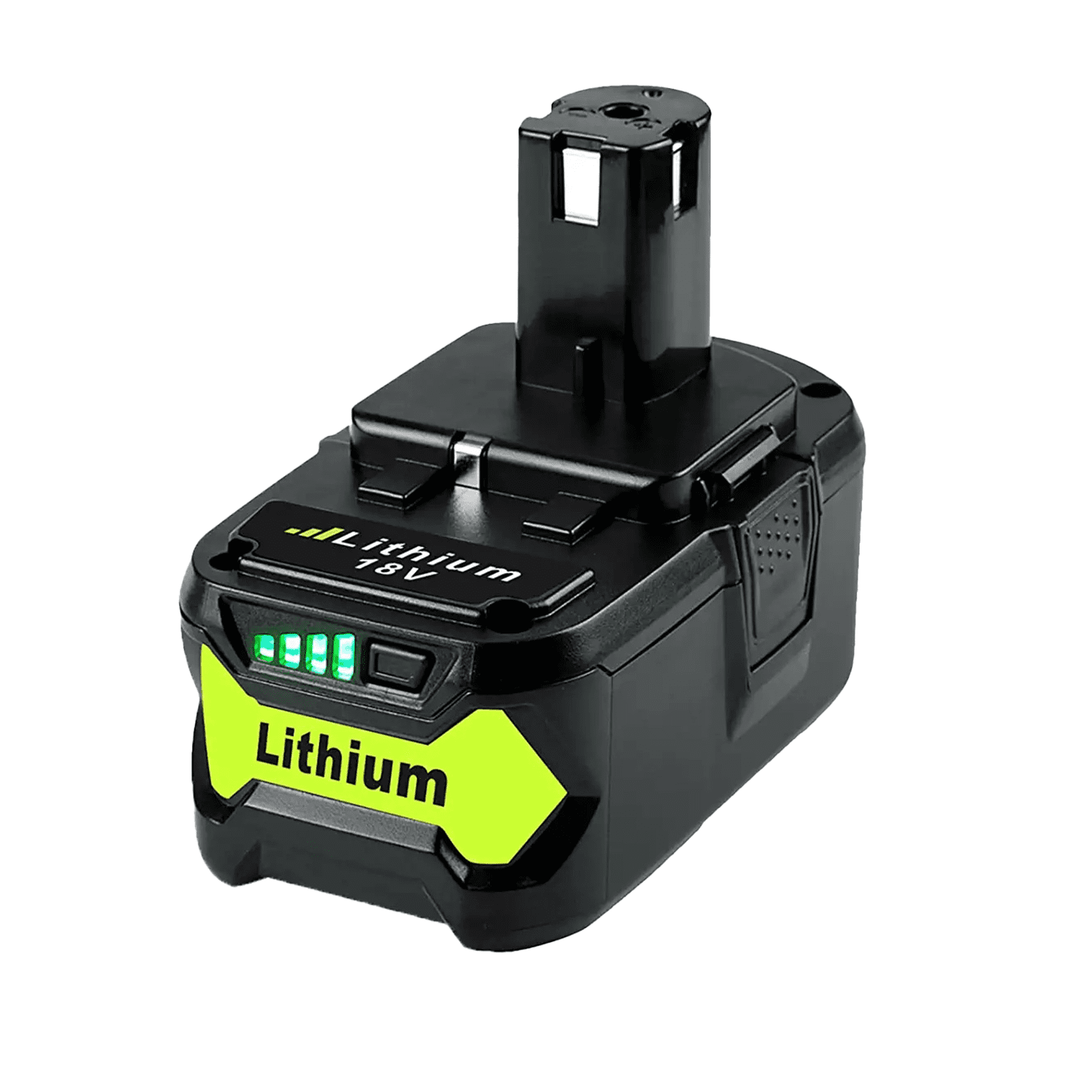 Ryobi 18V 6000mAh Li-ion Black P108 Battery Replacement for P109 P122 ...