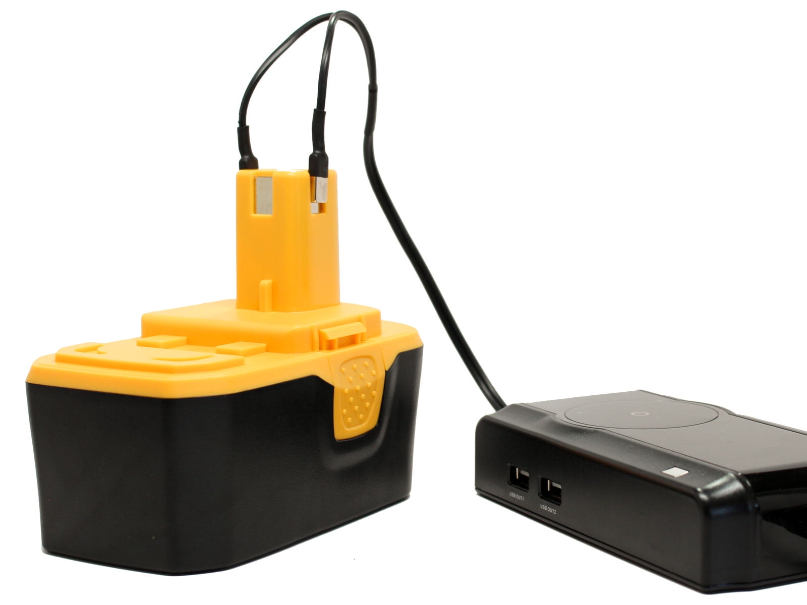 Ryobi 18V Power Tools Battery & Charger Replacement - Compatible with ...