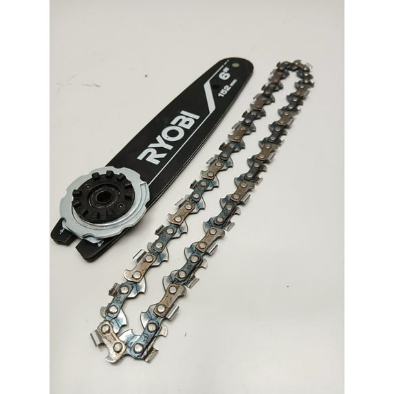 Ryobi 18V ONE+ 6-Inch Compact Cordless Pruning Mini Chainsaw Bar ...