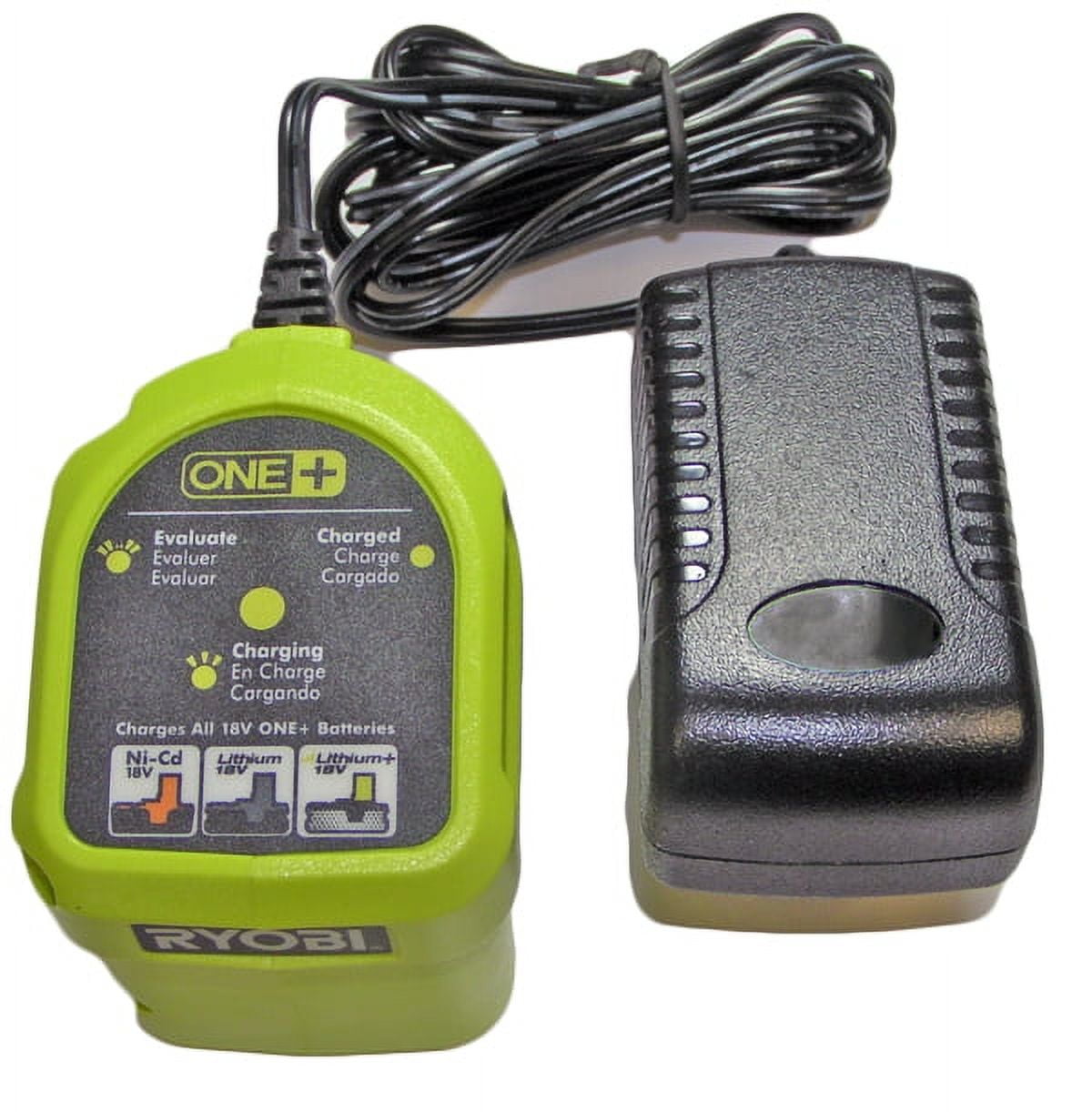Ryobi 18v One+ Li-on & Ni-cad Replacement Slow Charger # 140106007 ...
