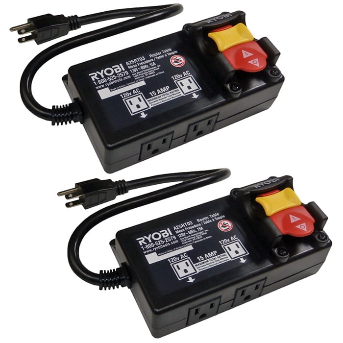 Ryobi 2 Pack of Genuine OEM Switch Boxes For A25RT03 - 089220105047-2PK ...