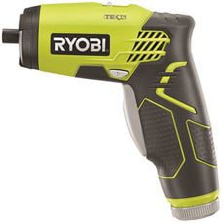 Ryobi Cordless Power Screwdriver Kit, 4-Volt Lithium-Ion, Battery ...