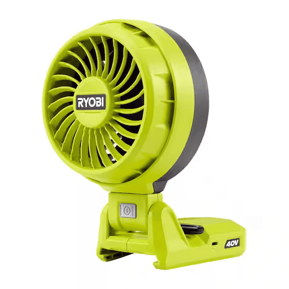 Ryobi 40V Cordless Battery Topper Fan (Tool Only) - Walmart.com