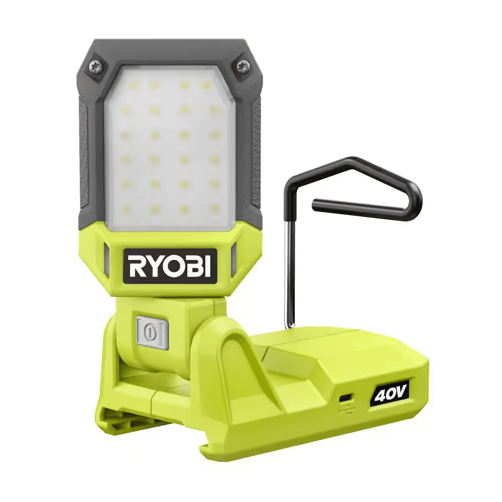 RYOBI 40V Cordless Battery Topper LED Work Light (Tool Only) - Walmart.com