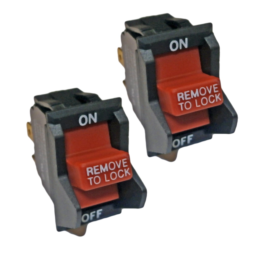 Ryobi AP-12 Planer Replacement (2 Pack) Rocker Switch - 4550031-2PK ...