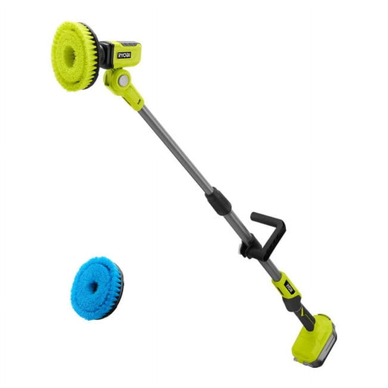 Ryobi Cordless Telescoping Power Scrub Brush Extend to 42 in - Walmart.com
