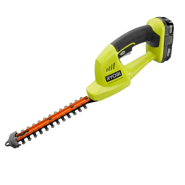 Ryobi ONE+ 18-Volt Lithium-Ion Battery Operated Grass Shear and Bush ...