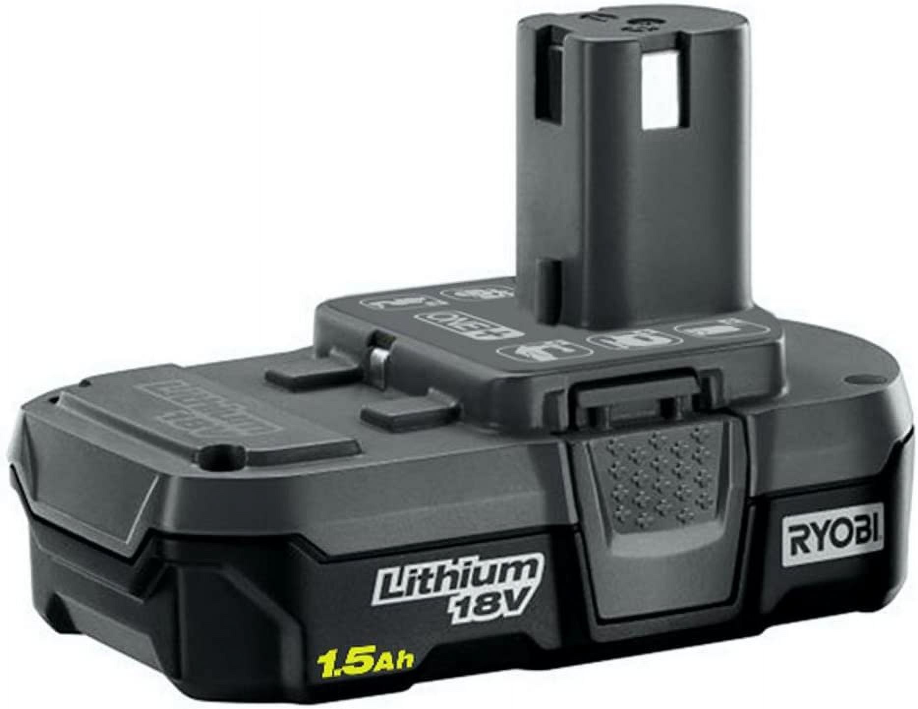 Ryobi ONE+ HP 18V 1.5ah Lithium Ion Battery with Onboard Fuel Gauge ...
