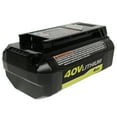 Ryobi 40V 4.0Ah Lithium-Ion Rechargeable Battery Pack, High Performance ...