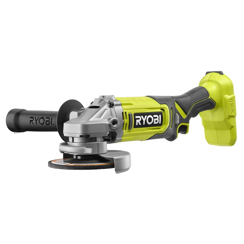 Ryobi Angle Grinder 4-1/2 inch Cordless 18V ONE+ with On-board Wrench ...
