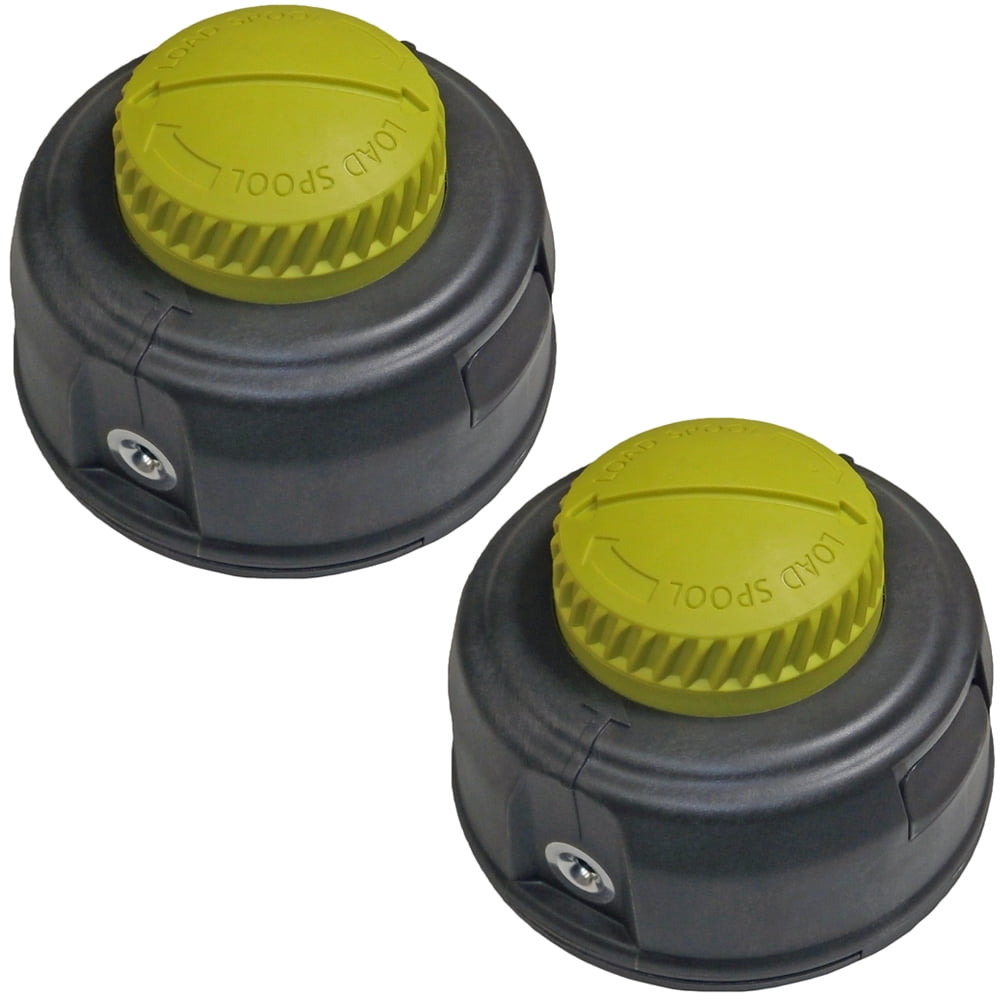 Ryobi P2009 Trimmer Parts: 2 pack Genuine OEM String Head Assemblies ...