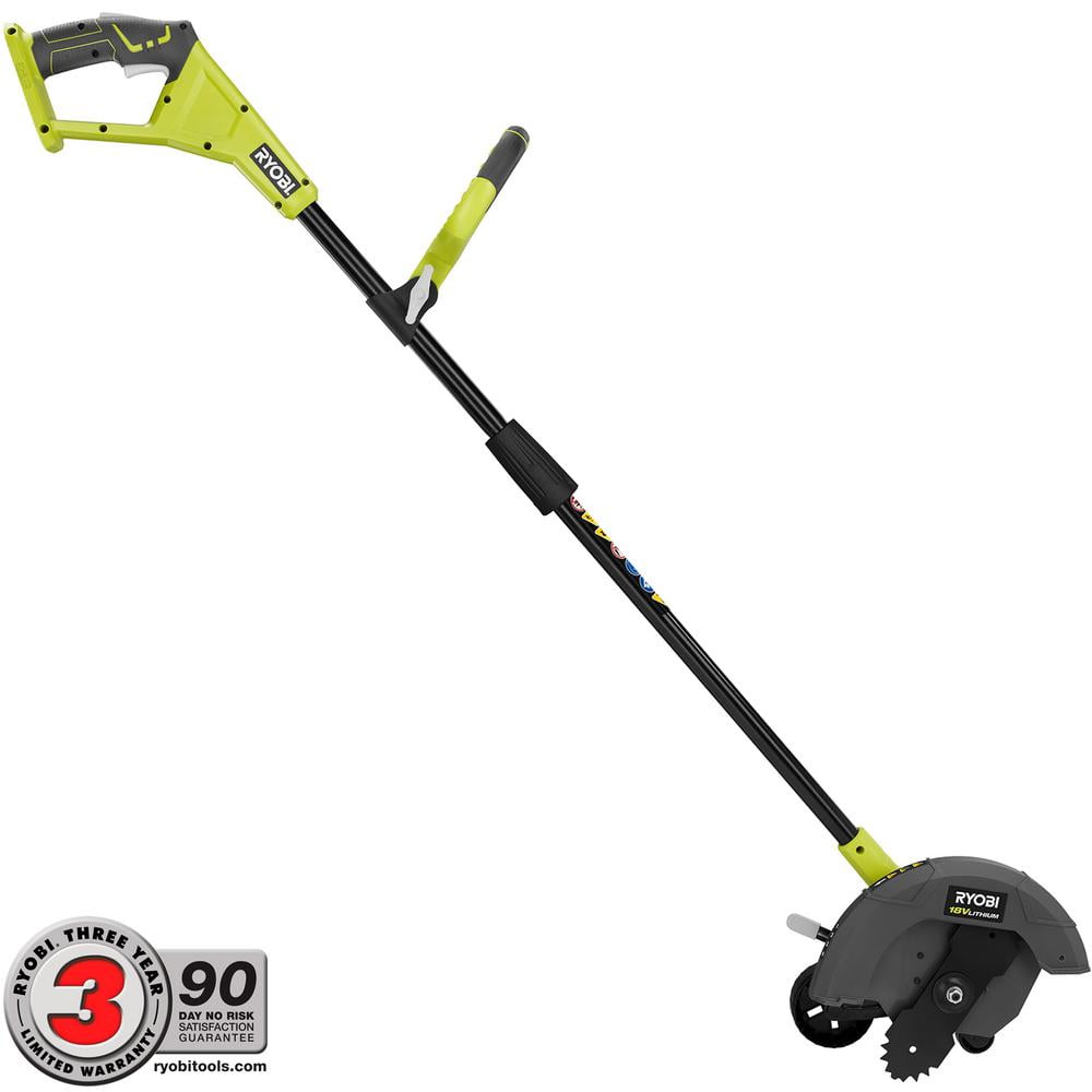 Ryobi ONE+ 9 in. 18-Volt Lithium-Ion Cordless Edger, Yard & Garden Tool ...