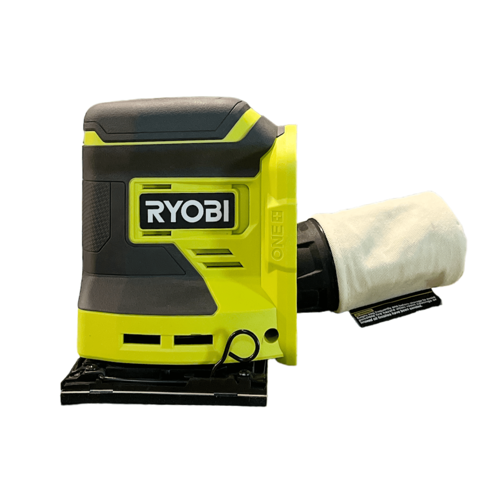 Free Shipping! Ryobi PCL401 ONE+ 18-Volt Cordless 1/4 Sheet Sander ...