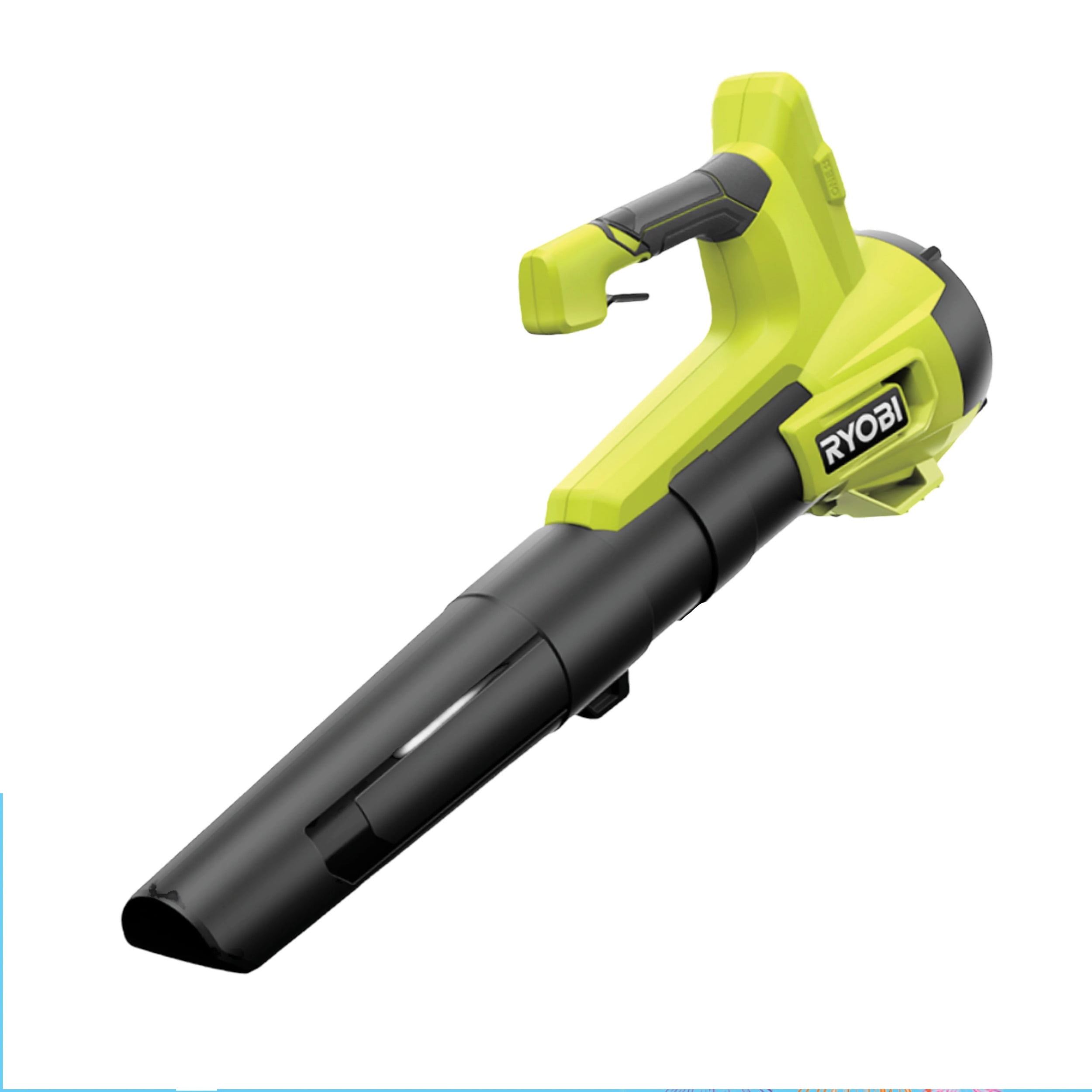 Ryobi ONE+ 18V Cordless Jet Fan Leaf Blower, 350 CFM 100 MPH, Variable ...