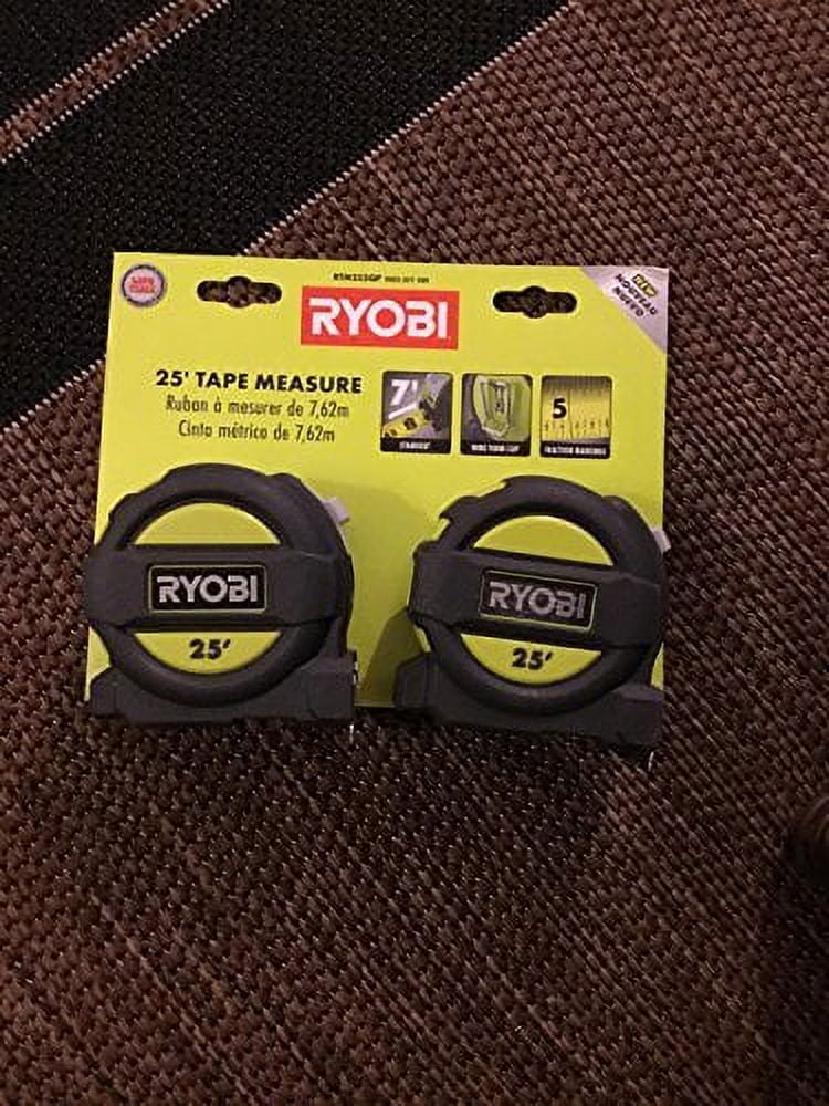 Ryobi - RTM252QP - 25 ft. Tape Measure Combo Set - Walmart.com