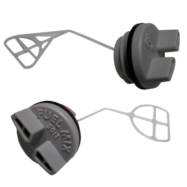 Ryobi RY3714 Genuine OEM Replacement Fuel Cap and Oil Cap - COMBO00151 ...
