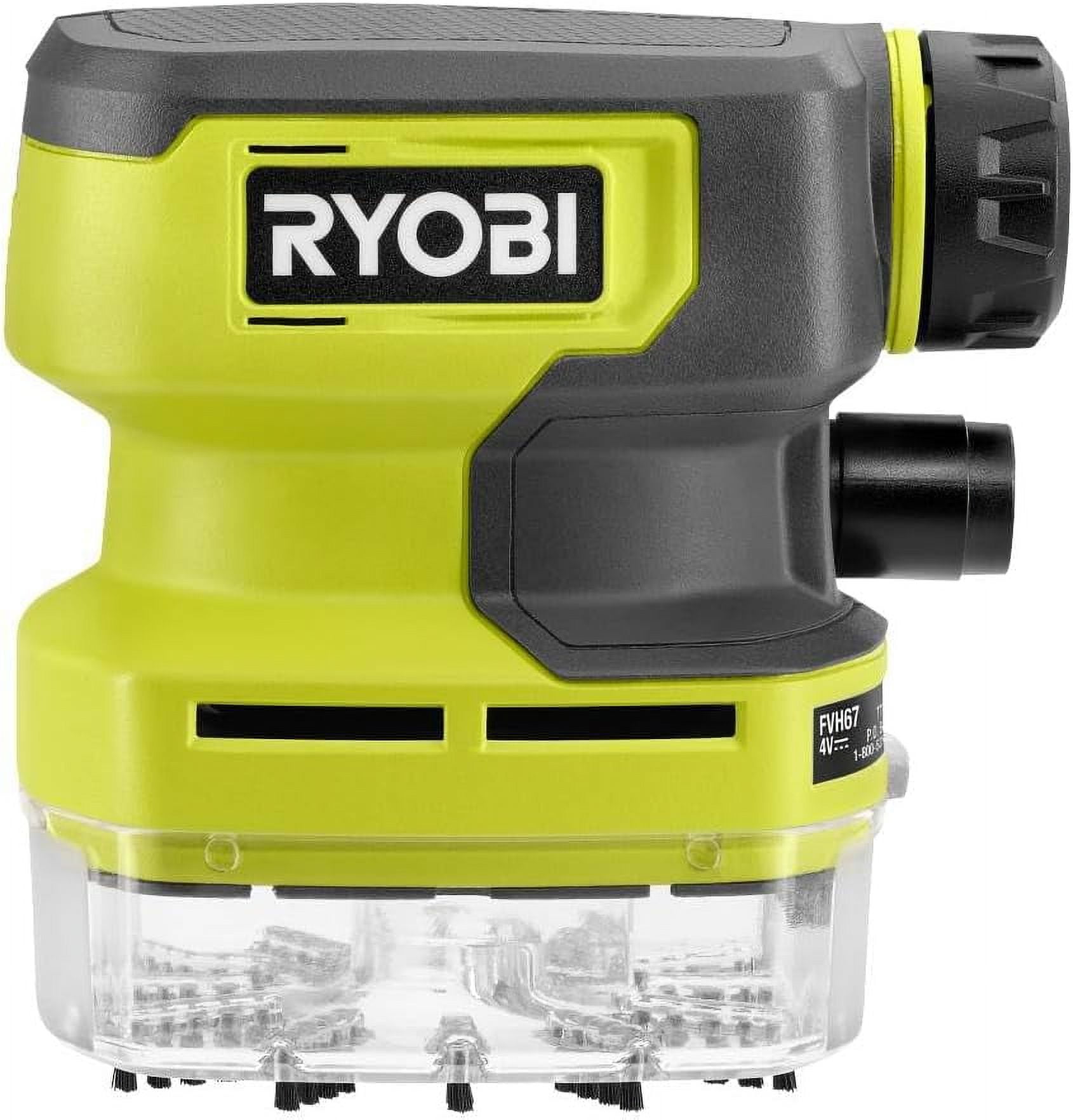 Ryobi USB Lithium Desktop Vacuum Kit with Battery and Charger, Green ...