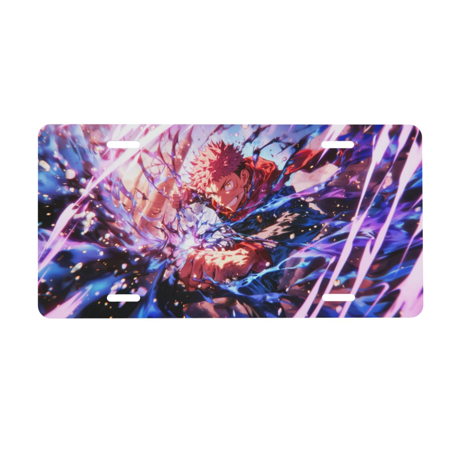Ryomen Sukuna Jujutsu Kaisen License Plate, Car Front License Plates ...