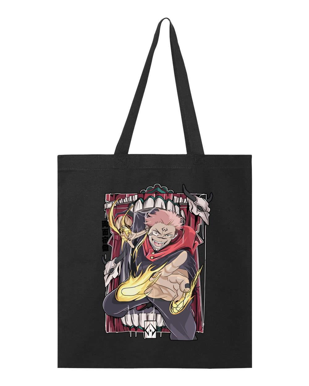 Ryomen Sukuna Jujutsu Kaisen Villain Art Tote Bag for Anime and Manga ...