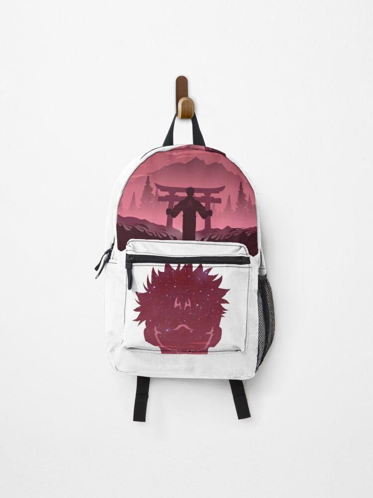 Ryomen Sukuna Premium Red Silhouette Backpack - Walmart.com