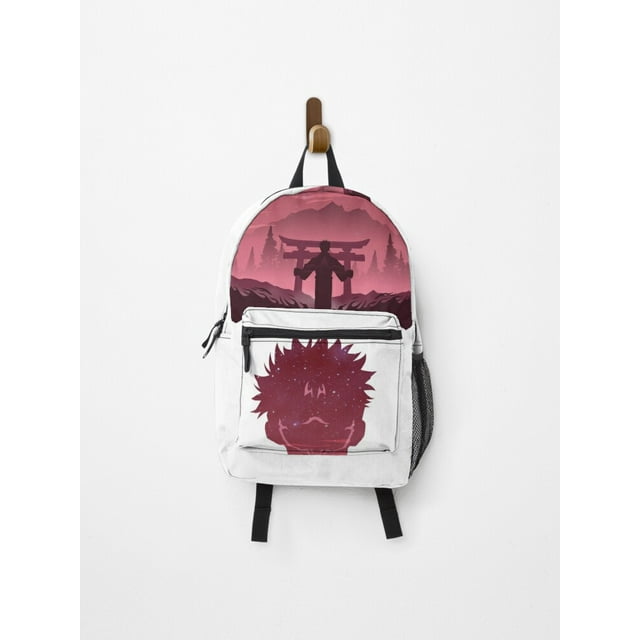 Ryomen Sukuna Premium Red Silhouette Backpack - Walmart.com