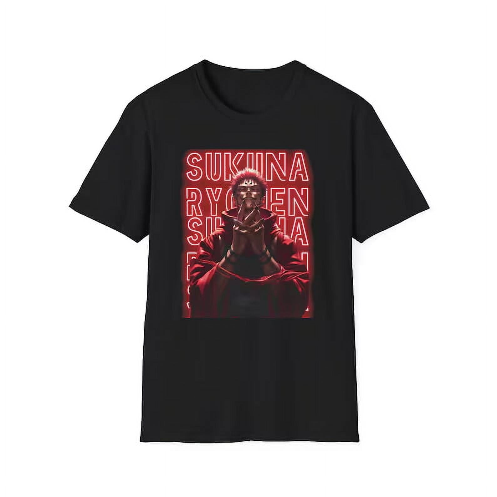 Ryomen Sukuna t-Shirt, Jujutsu Kaisen Merch, Sukuna Fan Shirt - Walmart.com