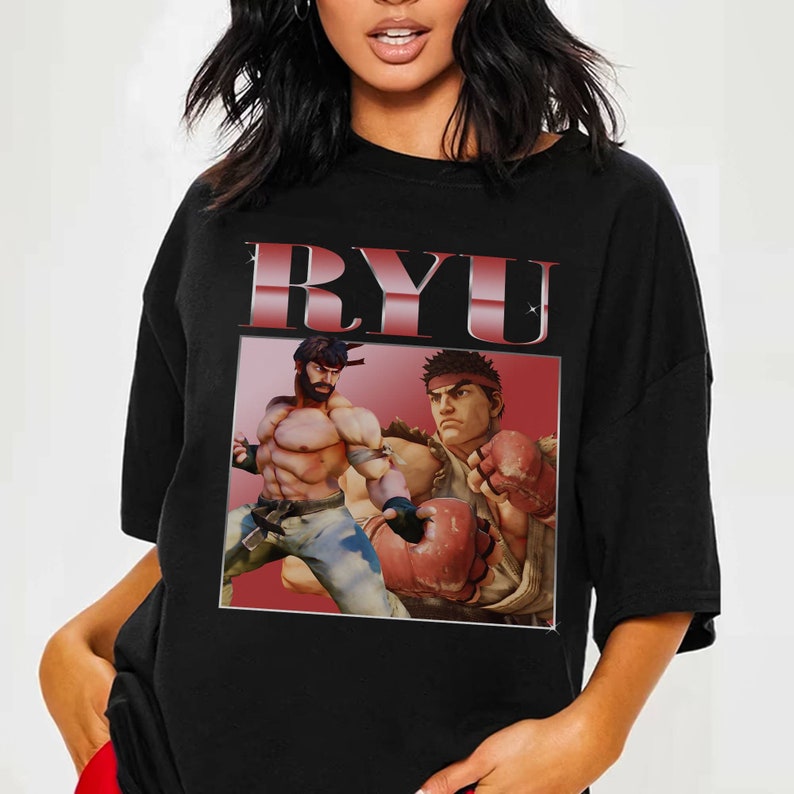 Ryu Street Fighter Shirt | Ryu Vintage Shirt | Homage Ryu Shirt ...