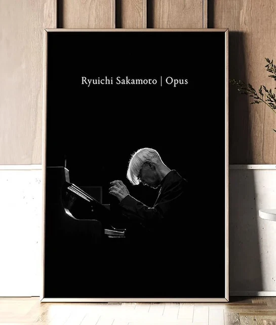 Ryuichi Sakamoto Opus Movie Poster NO FRAMED POSTER Home Decor, Vintage ...