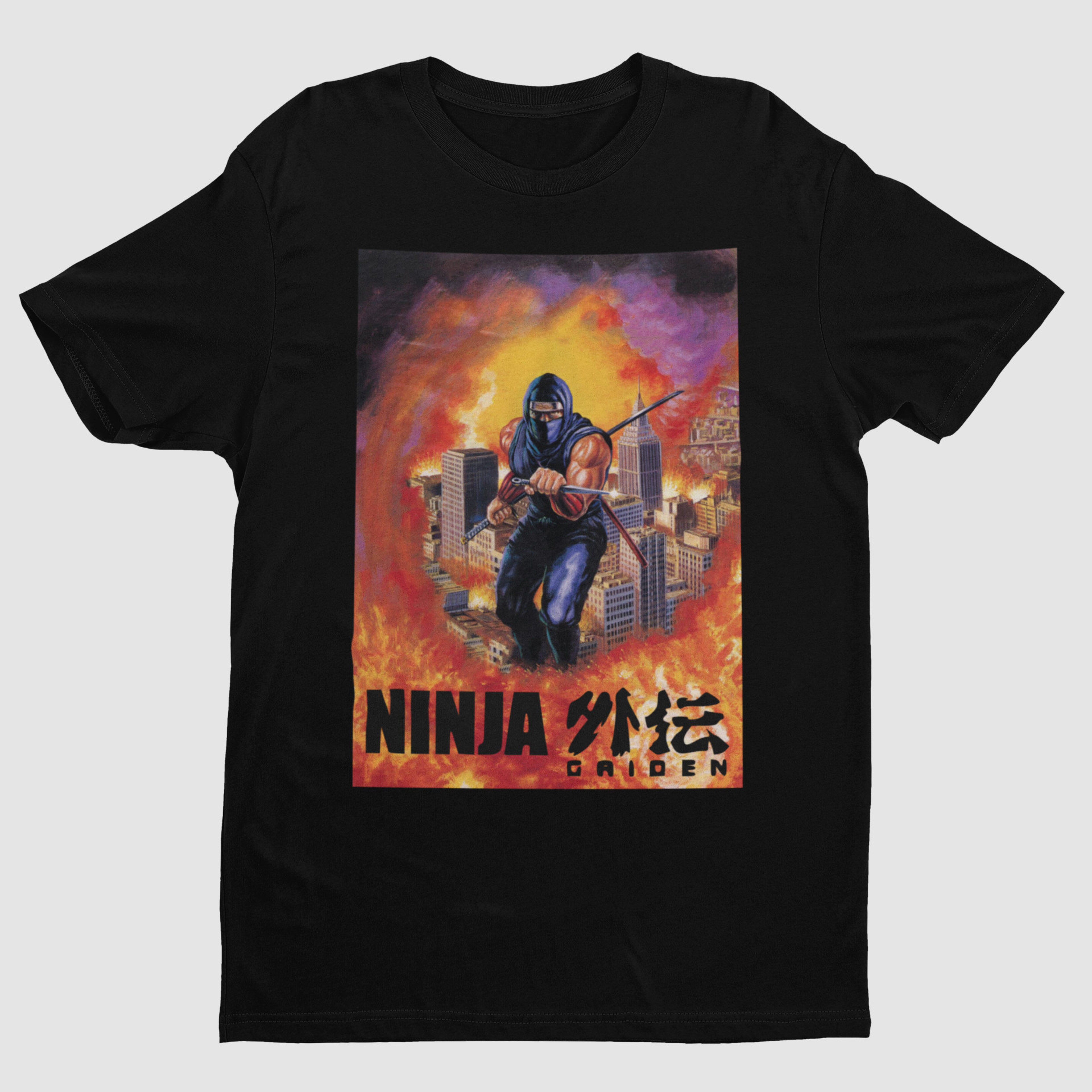 Ryukenden Ryu Hayabusa Japanese Title Premium Unisex T-shirt | Key Art ...