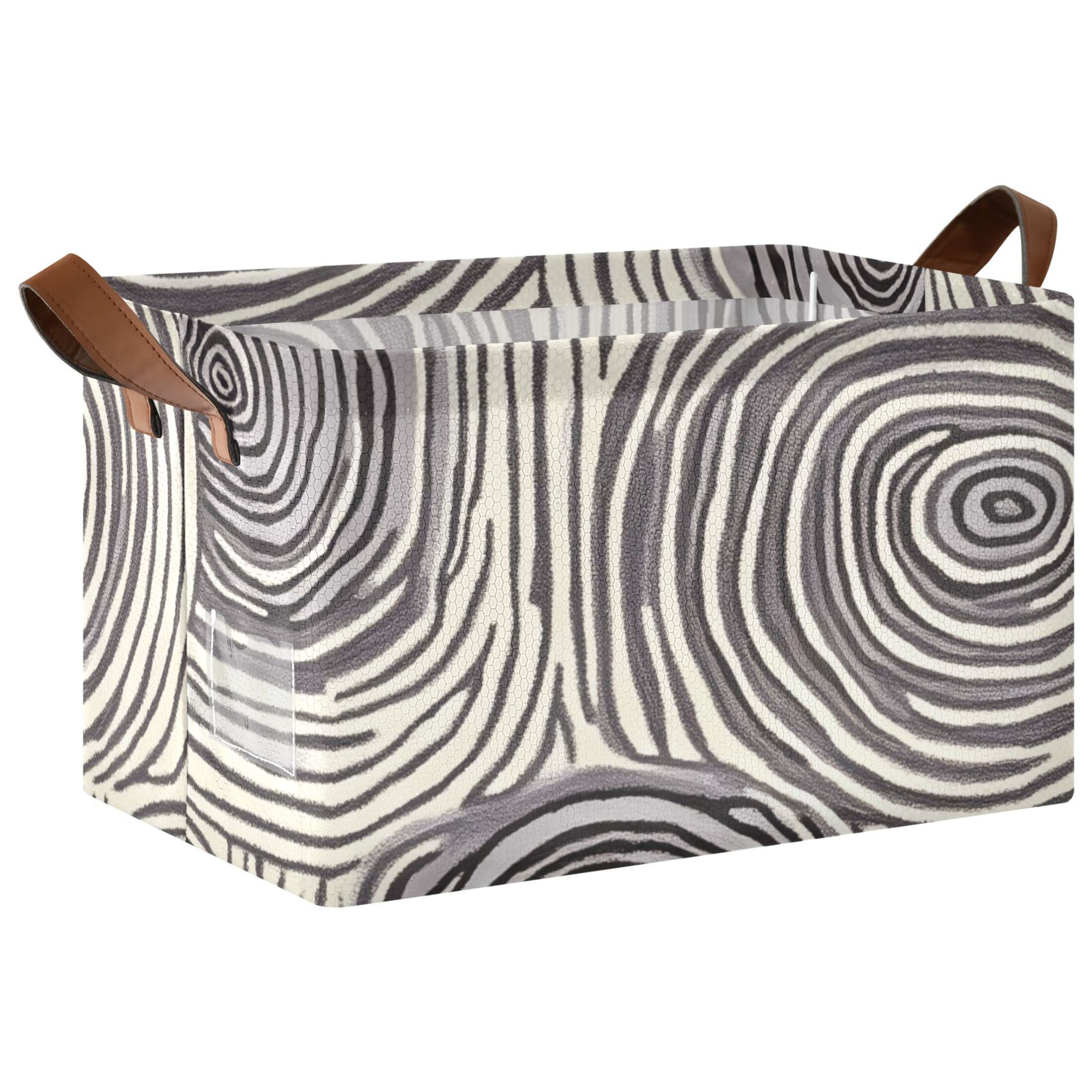 Ryvnso Art Circle Storage Bins Large Basket Foldable Cube Toys ...