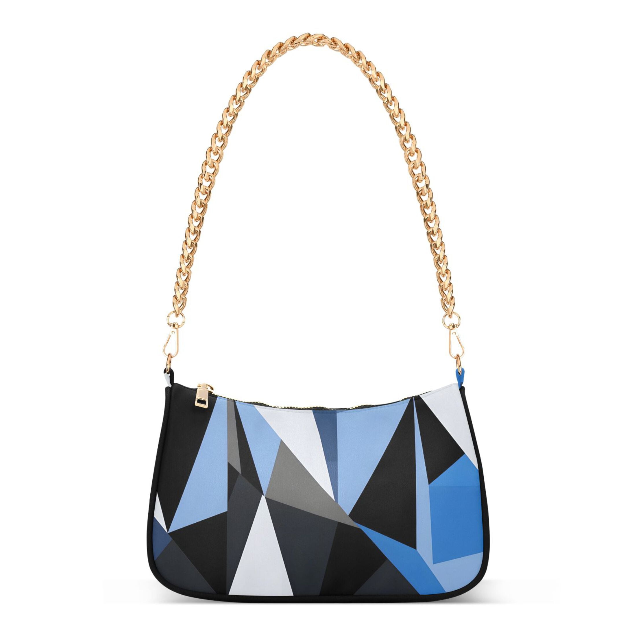 Ryvnso Artistic Triangle Geometry Womens Chain Shoulder Bag Tote ...