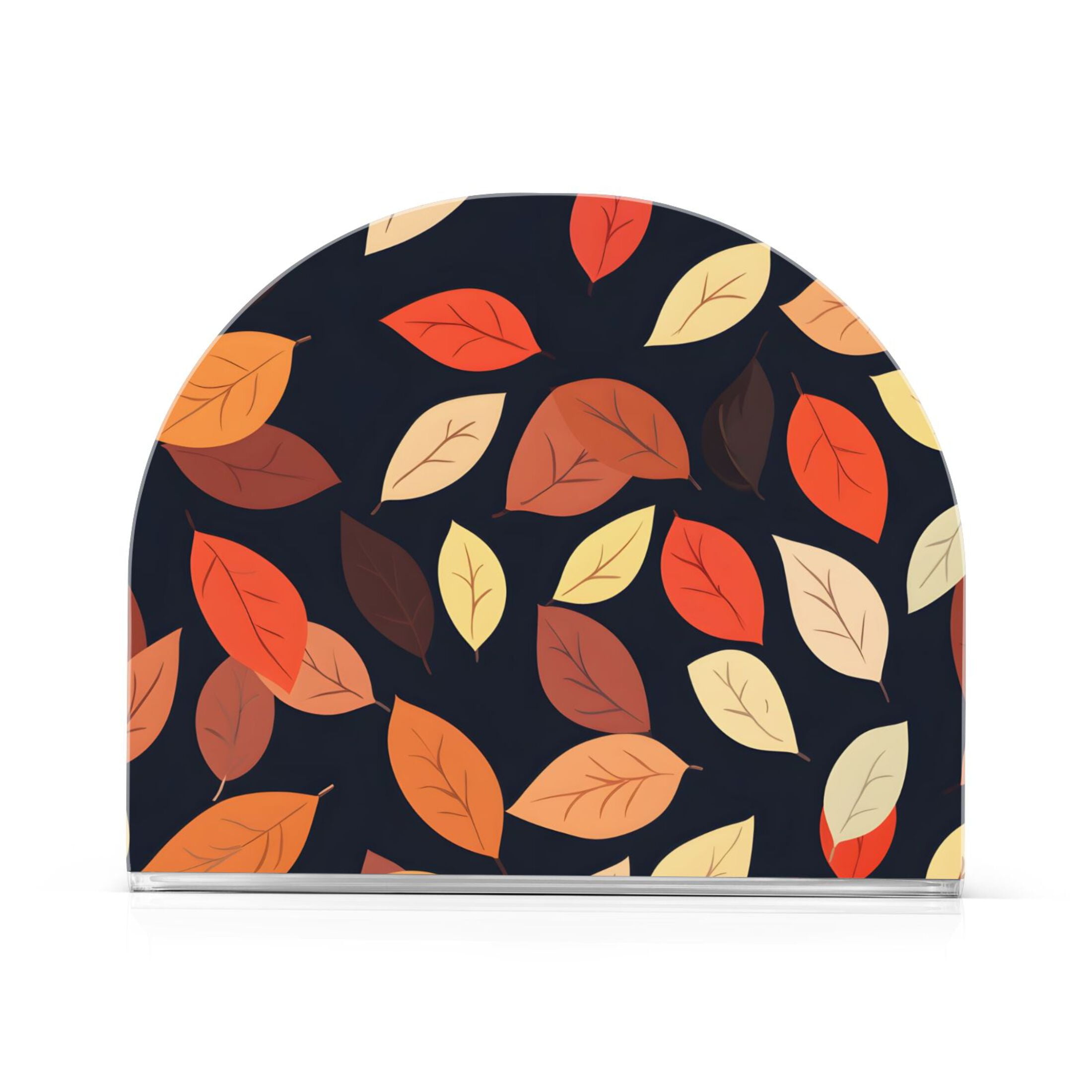 Ryvnso Autumn Fall Leaf Acrylic Napkin Holder Table Kitchen Paper ...