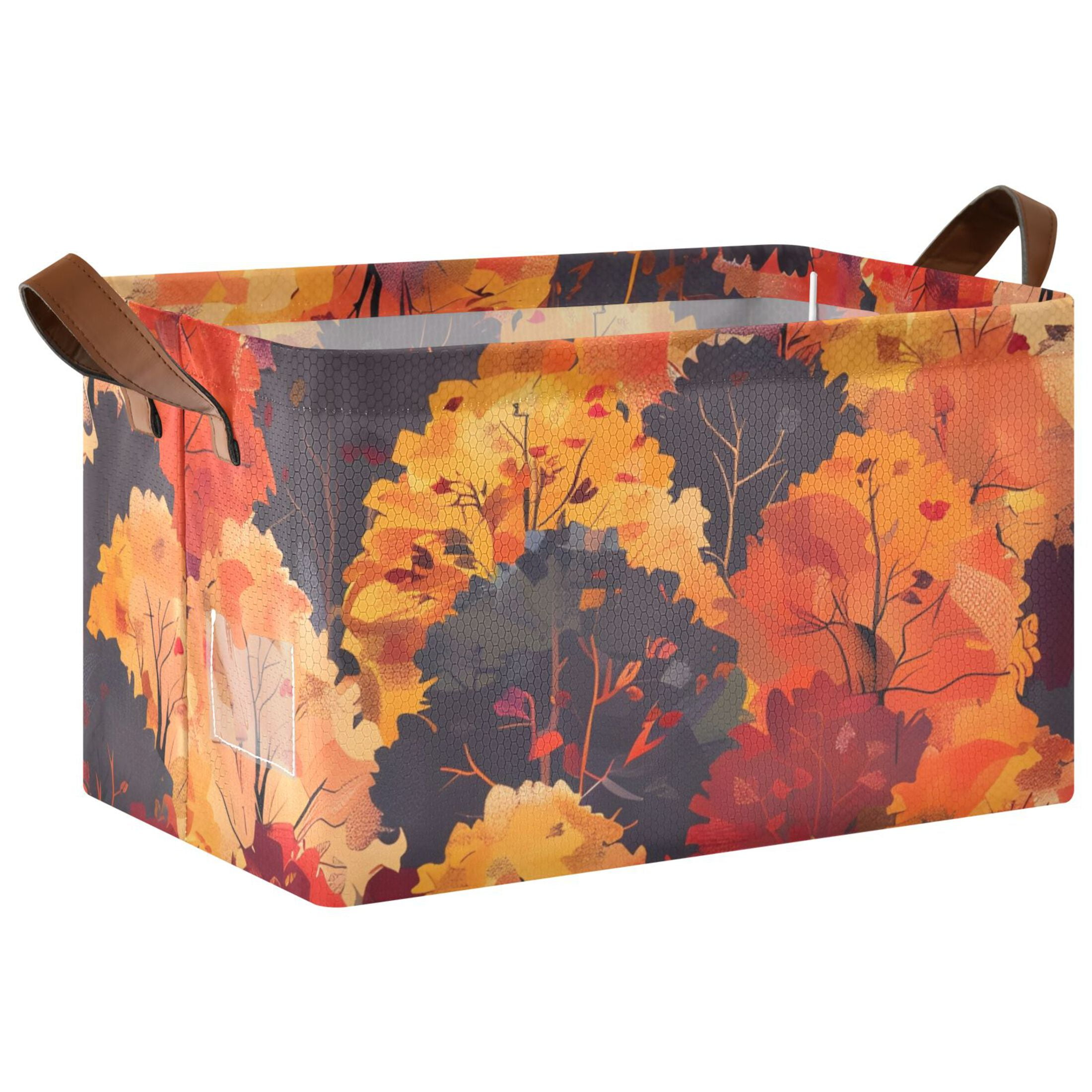 Ryvnso Autumn Trees Storage Bins Large Basket Foldable Cube Toys ...