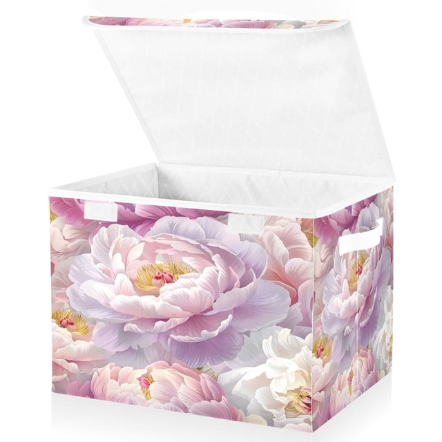 Beautiful Peony Storage Bin | Lockable storage chests - Walmart ...
