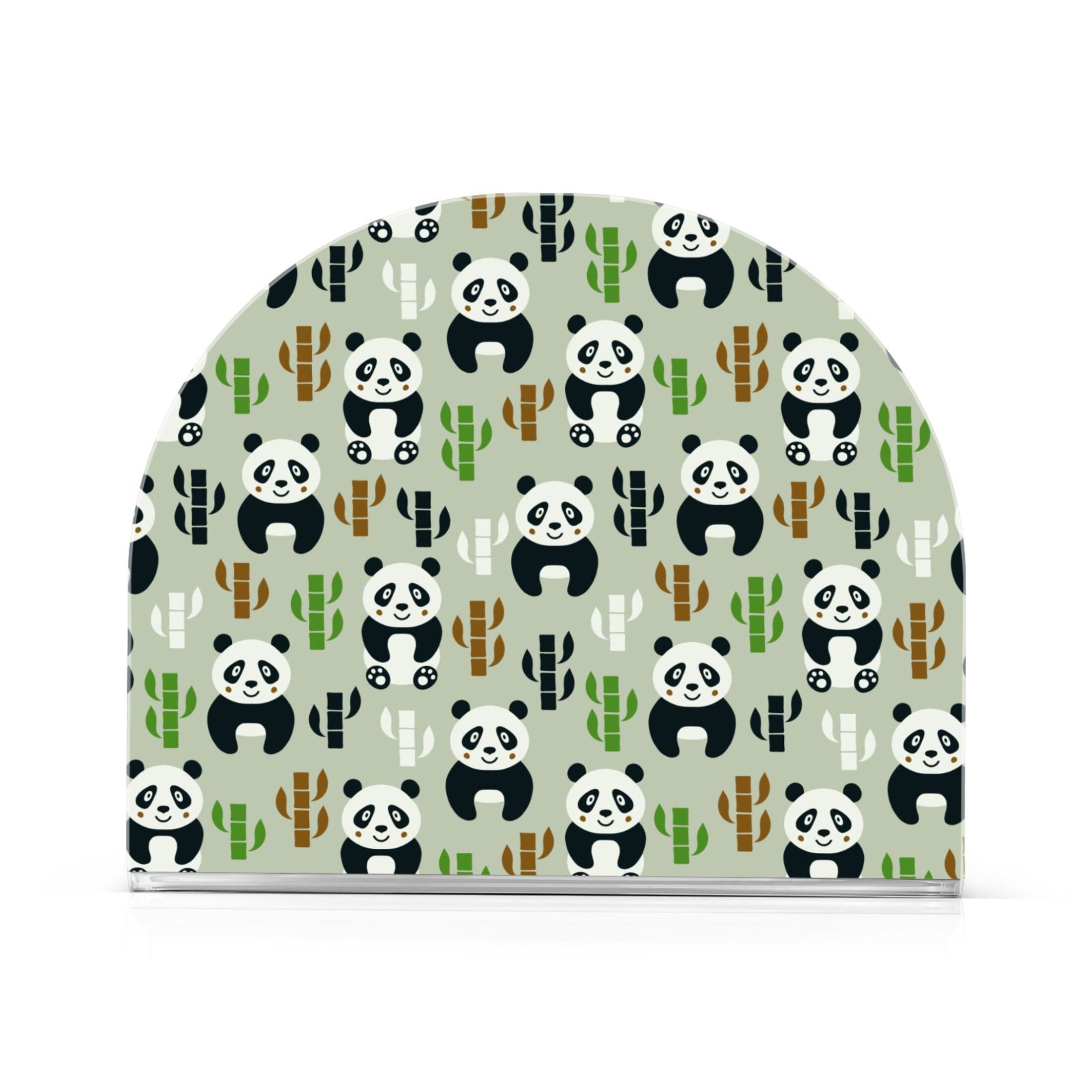 Ryvnso Cartoon Pandas Acrylic Napkin Holder Table Kitchen Paper Tissue ...